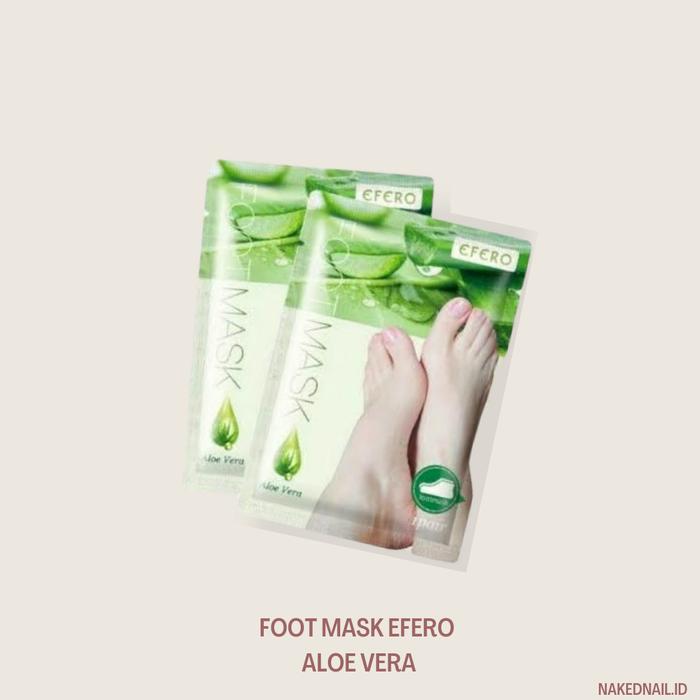 Jual Foot mask efero masker kaki pedicure spa perawatan kaki nail art ...