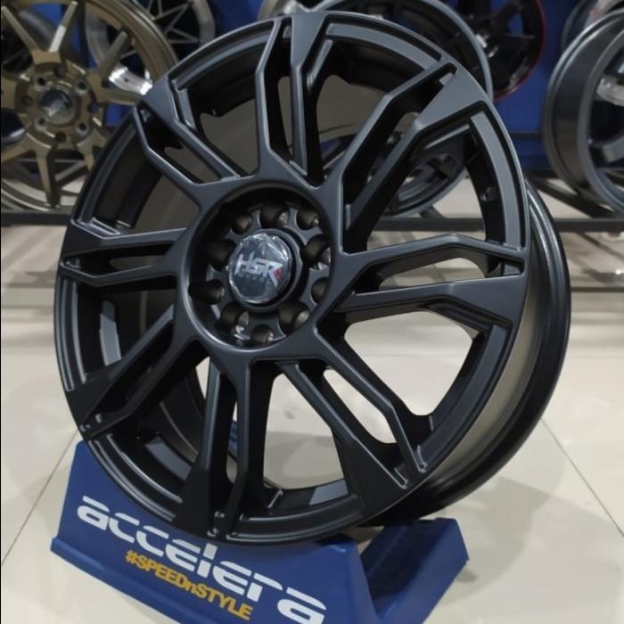 Jual Velg R16 HSR Sirius Black Edition Buat Mobil Xpander crv Ertiga ...