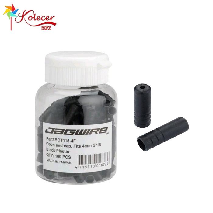Jual Jagwire Open Plastic End Cap 4mm Shift Housing Ferrule Kabel ...