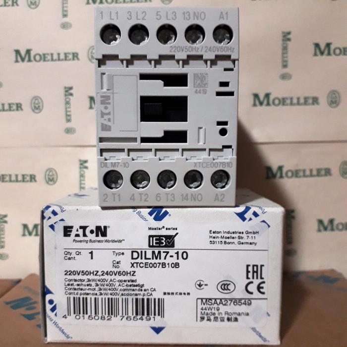 Jual DILM7-10(220VAC) Contactor Eaton Moeller - Jakarta Barat ...