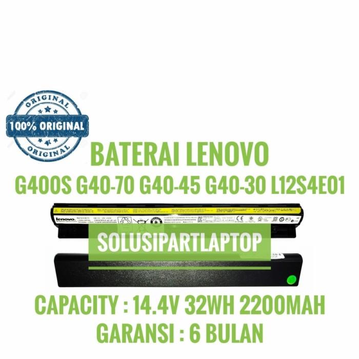 Jual ORIGINAL Baterai Lenovo G40 G40-30 G40-45 G40-70 G40-80 G400S - Kota Tangerang ...
