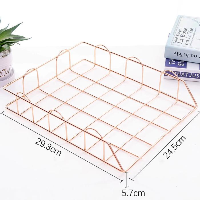 Jual Tray Buku Minimalis / Rak Dokumen / Document Tray Stackable di ...