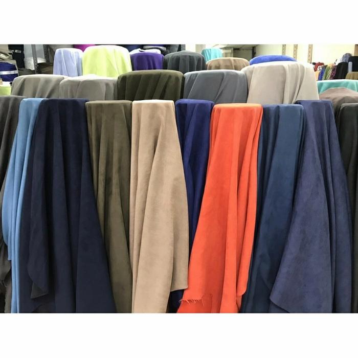 Jual kain suede polos meteran - Jakarta Pusat - fika_textile | Tokopedia