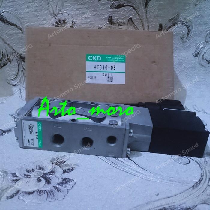 Jual Solenoid Valve 4F310 / 4F310-08 AC220V CKD - Jakarta Barat ...