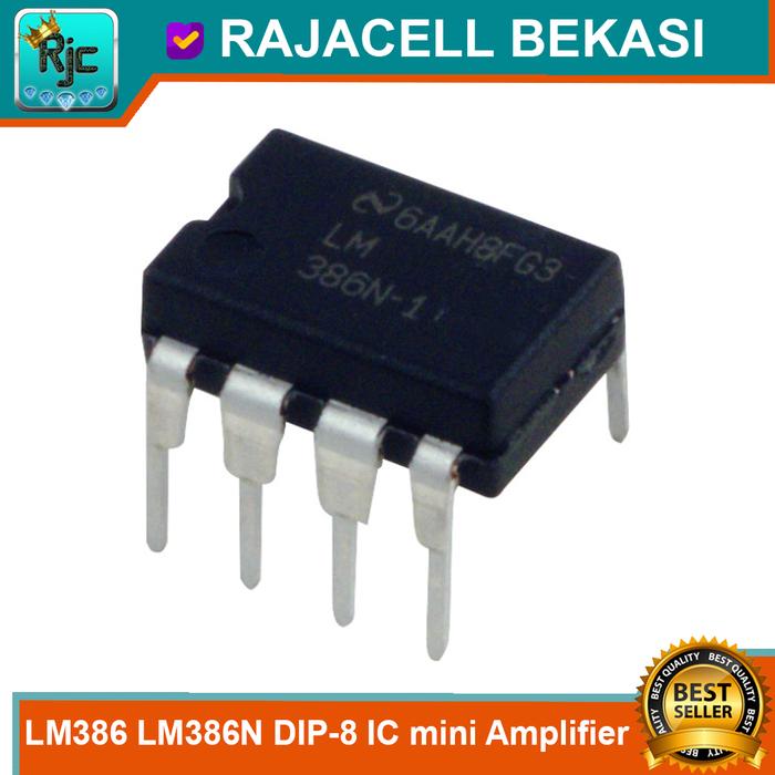 Jual LM386 LM386N DIP-8 IC mini Amplifier Chip Audio Power Amplifier 9V 12V - Kota Bekasi ...