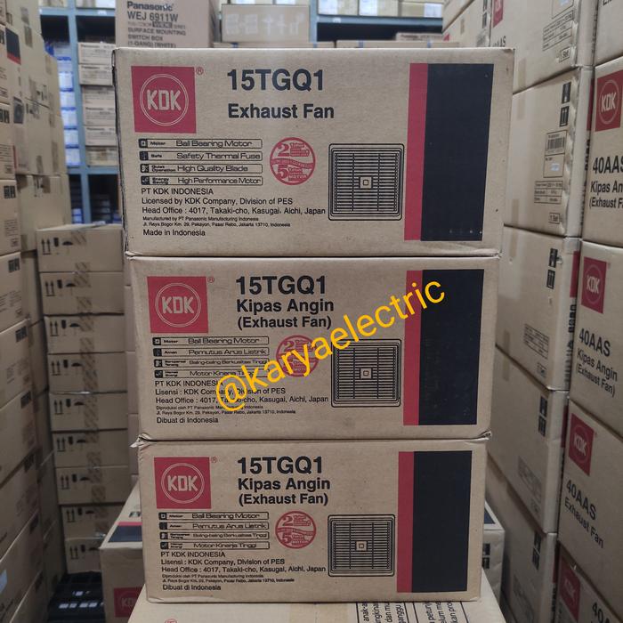 Jual Exhaust Ceiling Fan / Plafon KDK 15TGQ 6" GARANSI - Jakarta Barat ...