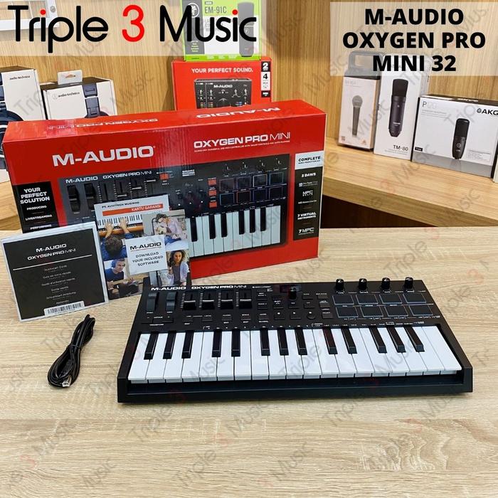 Promo M-Audio Oxygen Pro Mini 32 Midi Controller 32 keys - Kota Bandung ...