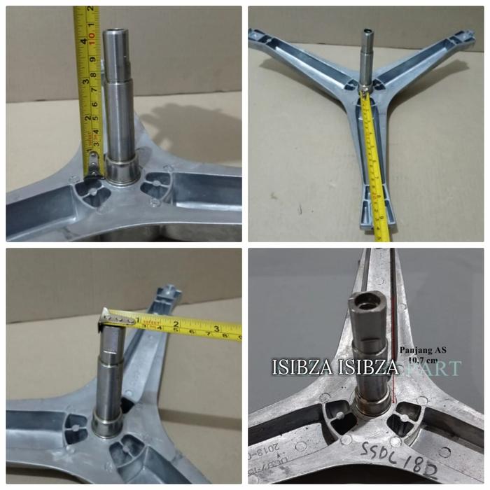 Jual Segitiga mesin cuci sanken sfl 6560 as kotak shaft U 6204 6203 ISIBZA - Kab. Ponorogo ...