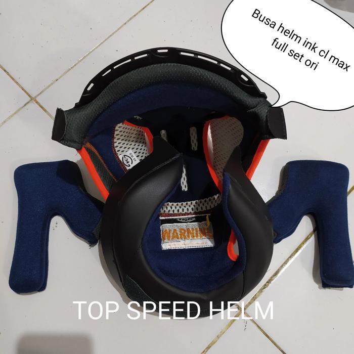 Jual Busa helm ink cl max full set ori - Biru, L - Kota Surabaya ...