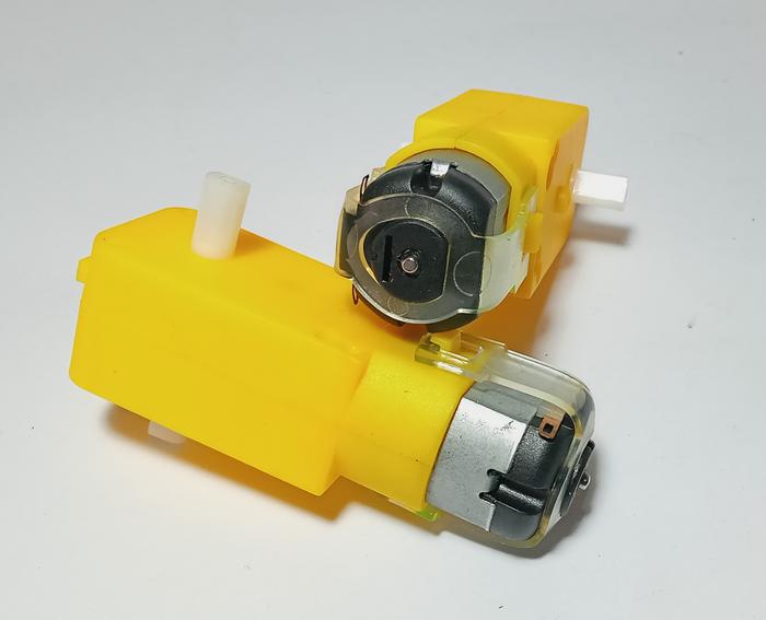 Jual Cuci Gudang Gearbox Kuning Motor DC Robot Smart Car Gear box ...