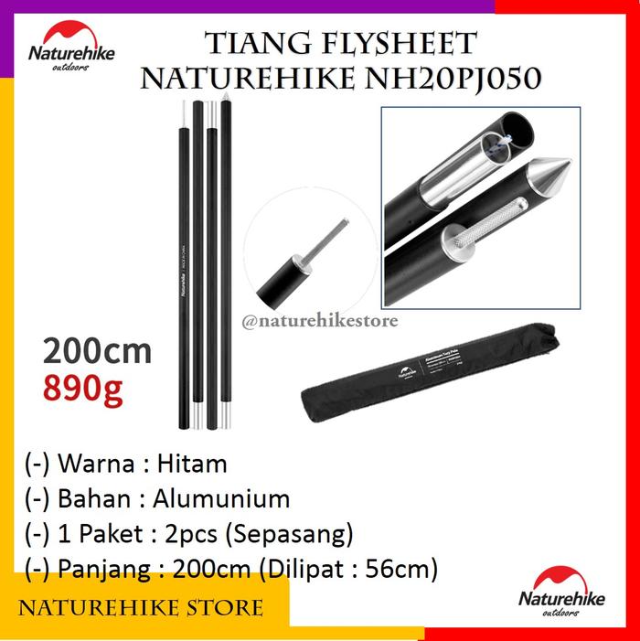 Jual Tiang Flysheet Alumununium Penyangga Fly sheet Naturehike ...