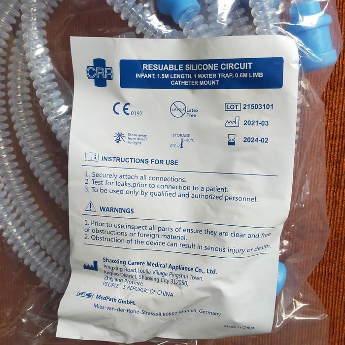 Jual Breathing Circuit Reus Anestesi Dan Ventilator - Anak Di Seller ...
