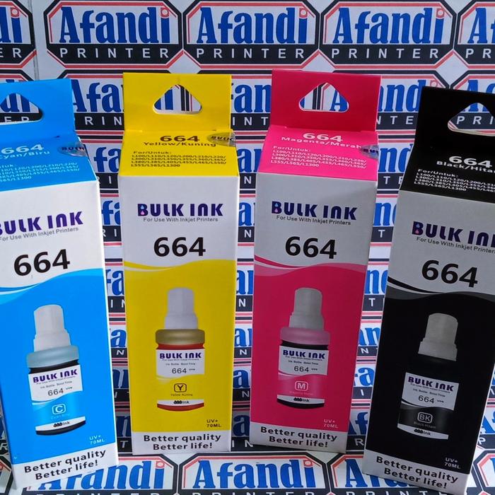 Jual tinta epson bulk ink 644 tinta printer Epson 664 bulk ink - Kab ...