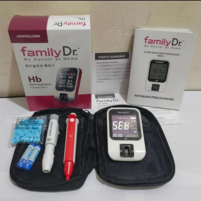 Jual ALAT CHECK DARAH HB/ALAT CHECK HEMOGLOBIN/ALAT CHECK HB FAMILY DR ...