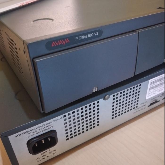 Jual Avaya IP Office 500 V2 Control Unit Cu Server IP PBX IPO IP500V2 ...