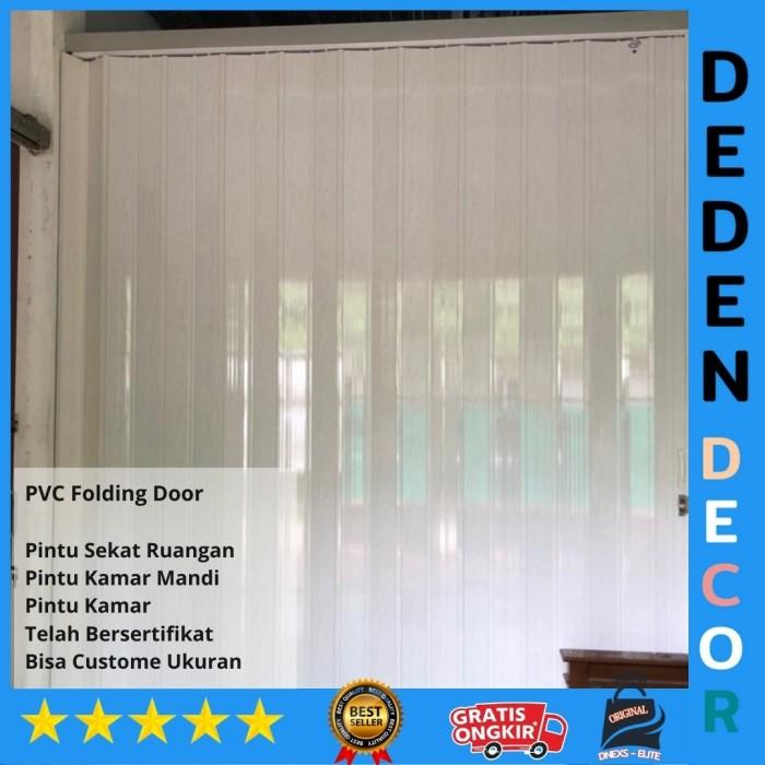 Jual PVC folding door bahan plastik pintu lipat folding gate - Kota ...