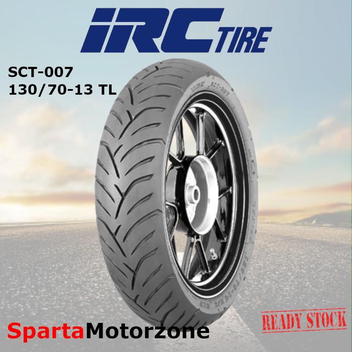 Jual Ban Motor tubeless IRC SCT-007 130/70-13 - Jakarta Barat - Sparta Motorzone | Tokopedia