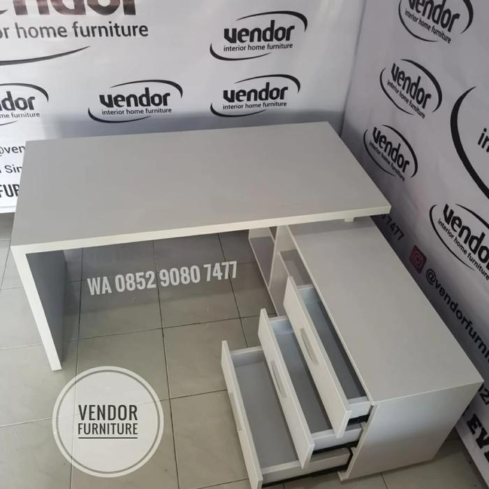 Jual Meja Letter L Industrial Meja Kerja Meja Direktur Meja Kantor HPL ...