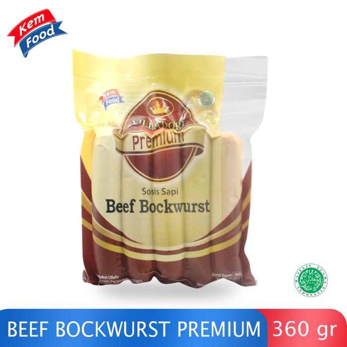 Promo Sosis Sapi Bockwurst Villadorp 360gr - Jakarta Timur - Kemfood ...