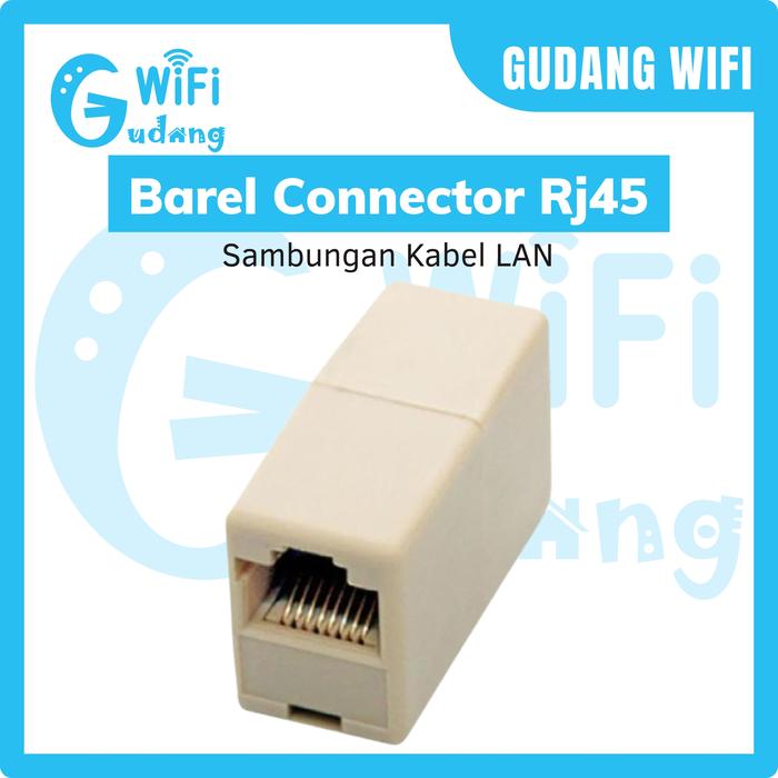 Jual Barel Connector Konektor RJ45 Sambungan Kabel LAN - Jakarta Pusat ...