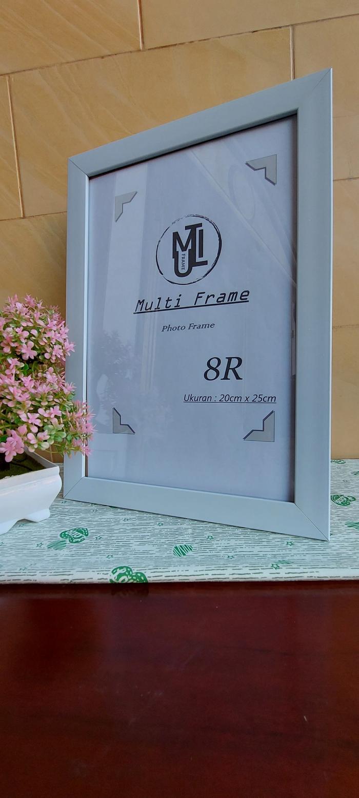Jual Bingkai / Frame Foto Ukuran 8R (Warna Hitam / Putih) - Putih ...