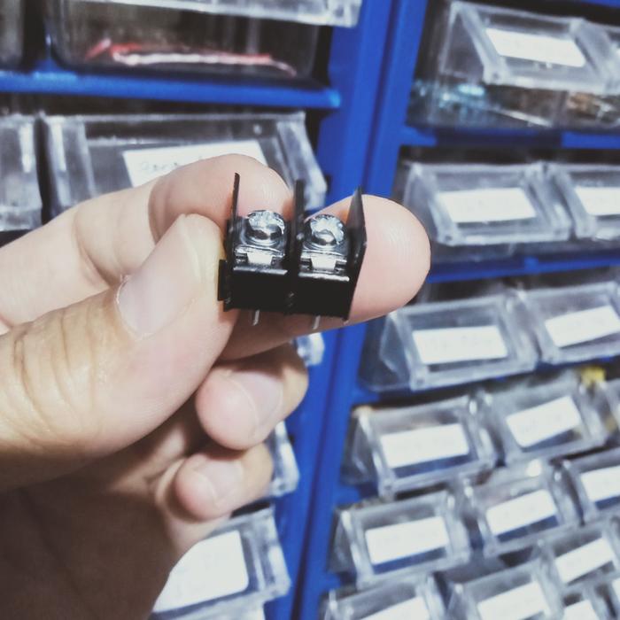 Jual terminal blok 2 pole pitch PCB solder - Kab. Bekasi - Ulungjaya ...