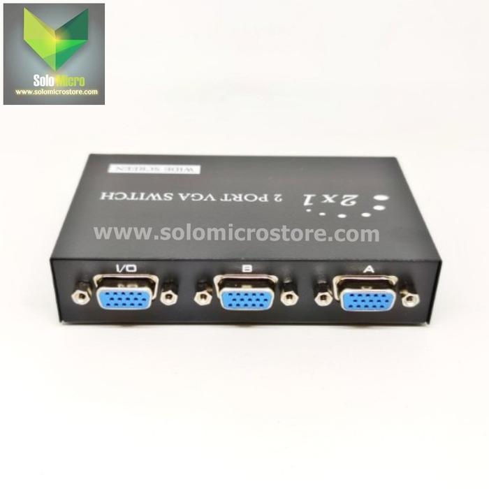 Jual Vga Switch 2 Port / Switcher Vga (2 Input 1 Output) Di Seller ...