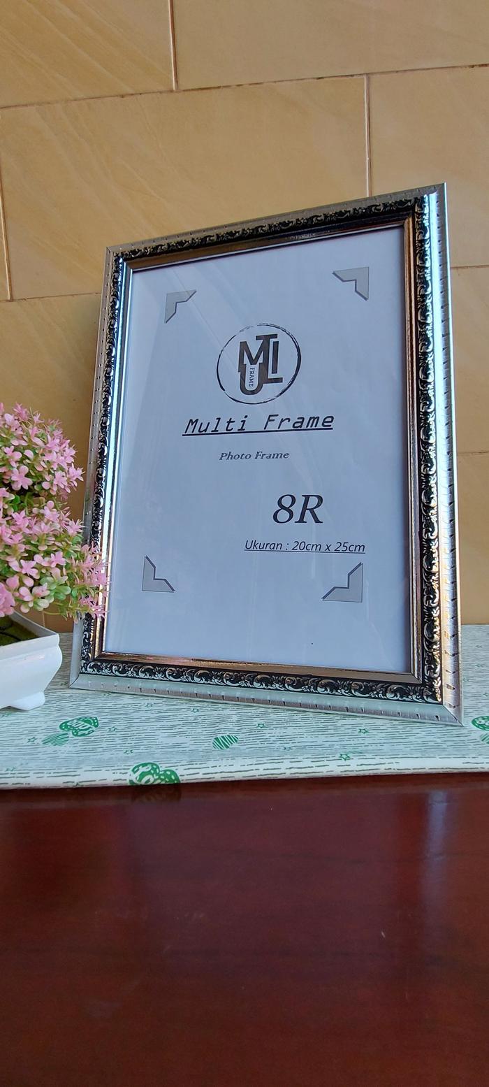 Jual Bingkai / Frame Foto Ukuran 8R (Warna Gold / Silver) - Kota ...