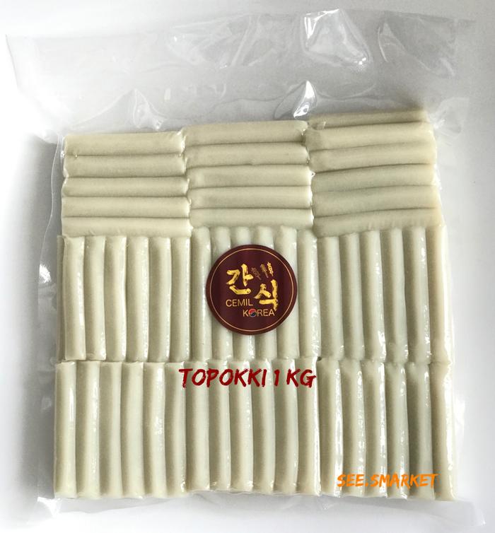 Jual Topoki Toppoki Topokki Tteok Tteokbokki Halal Tokpoki Rice Cake / 1 Kg - Kota Depok ...
