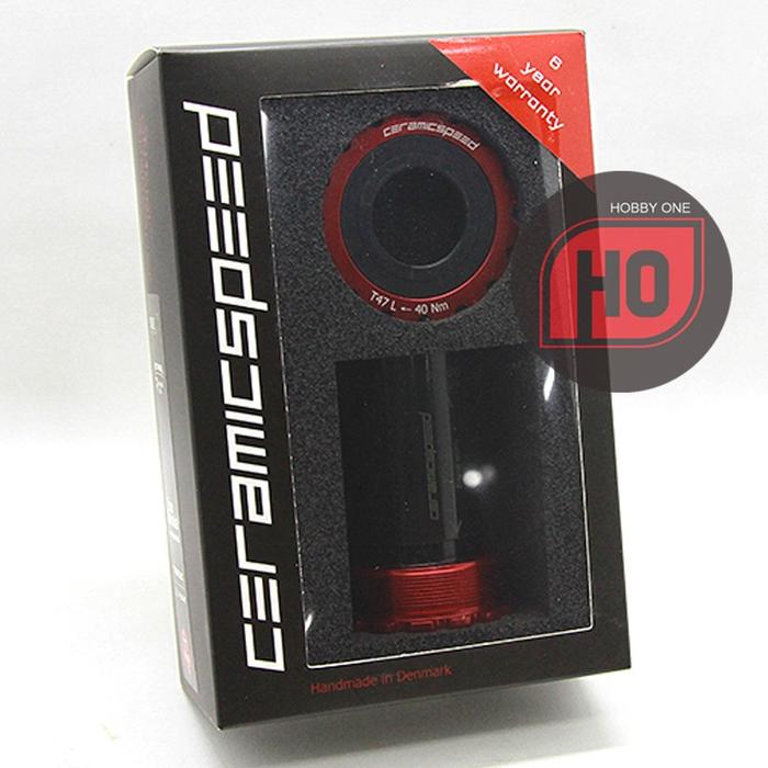 Promo Ceramic Speed BB T47 Shimano RED Coated - Bottom Bracket BB ...