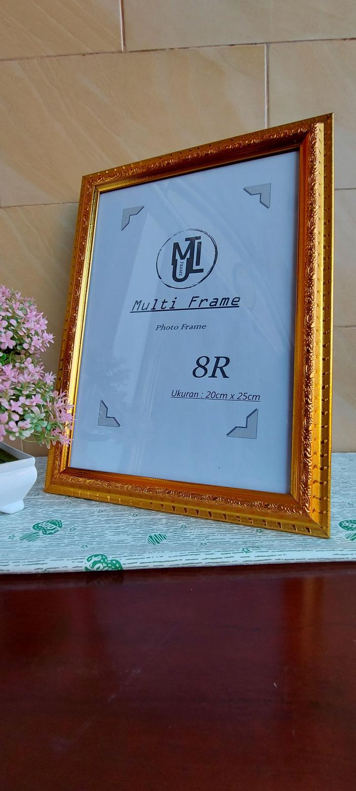 Jual Bingkai / Frame Foto Ukuran 8R (Warna Gold / Silver) - Kota ...