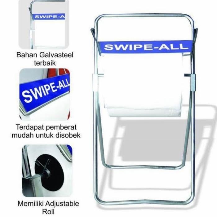 Promo New Dispenser Standing Swipe-All S70 Jumbo Roll (tanpa Swipe-All ...