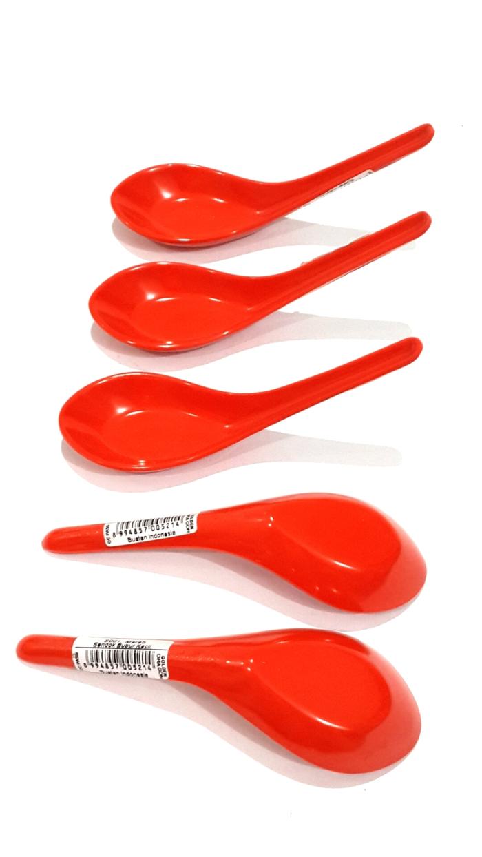 Jual S001 Sendok Bebek Melamin kecil MERAH Golden Dragon - Jakarta ...