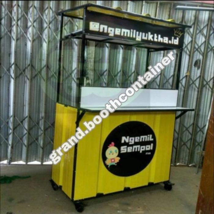 Jual BOOTH PORTABLE GEROBAK CUSTOM 100X50X180 CM - Kab. Bandung - grandboothcontainer | Tokopedia