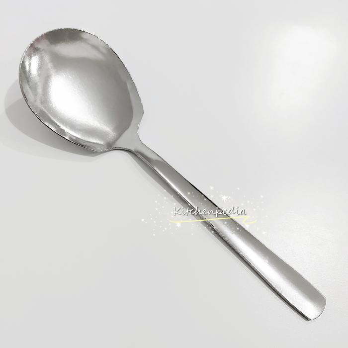 Jual Sendok Sayur Lauk Pauk Nasi Kuah Sop Sup Sendok Besar Stainless ...