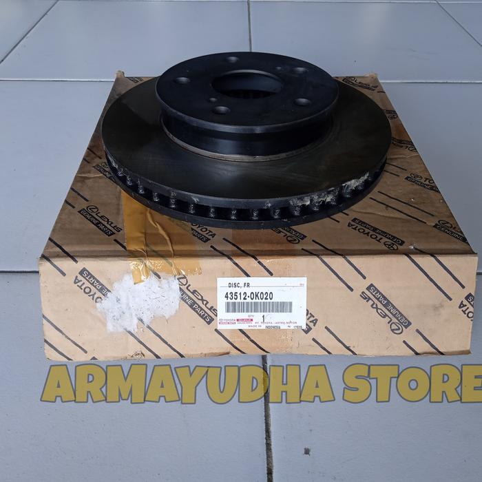 Jual disc brake rotor piringan cakram rem toyota Kijang Innova old ...