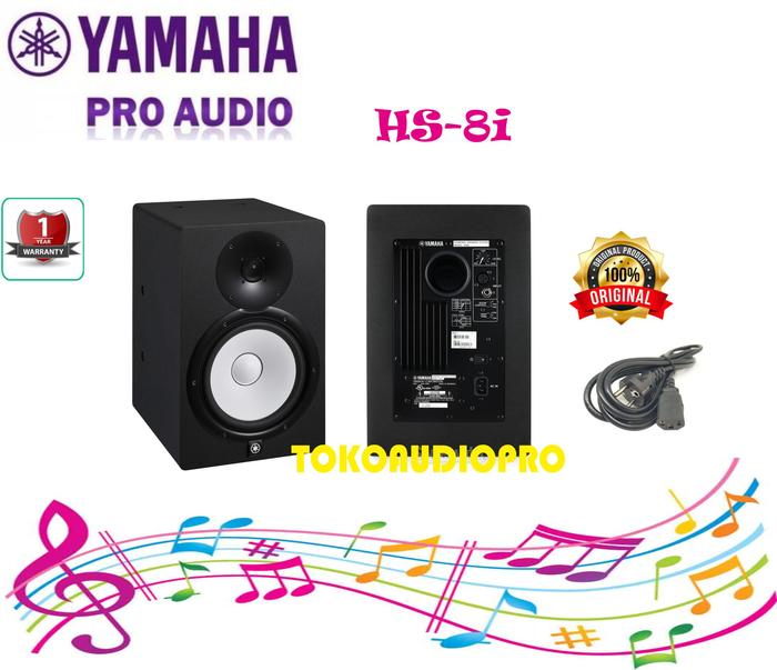 Jual Yamaha HS8i 8 inch Powered Mountable Studio Monitor - Jakarta Pusat - Tokoaudioprocom ...