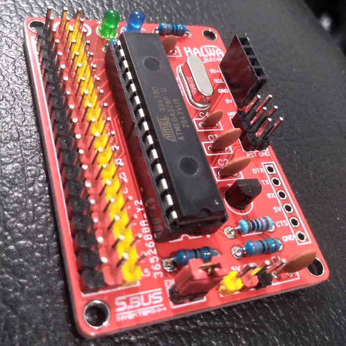 Jual Arduino Uno Minsys Minimal System ATMEGA328P SBUS Inverter Pin Uno ...