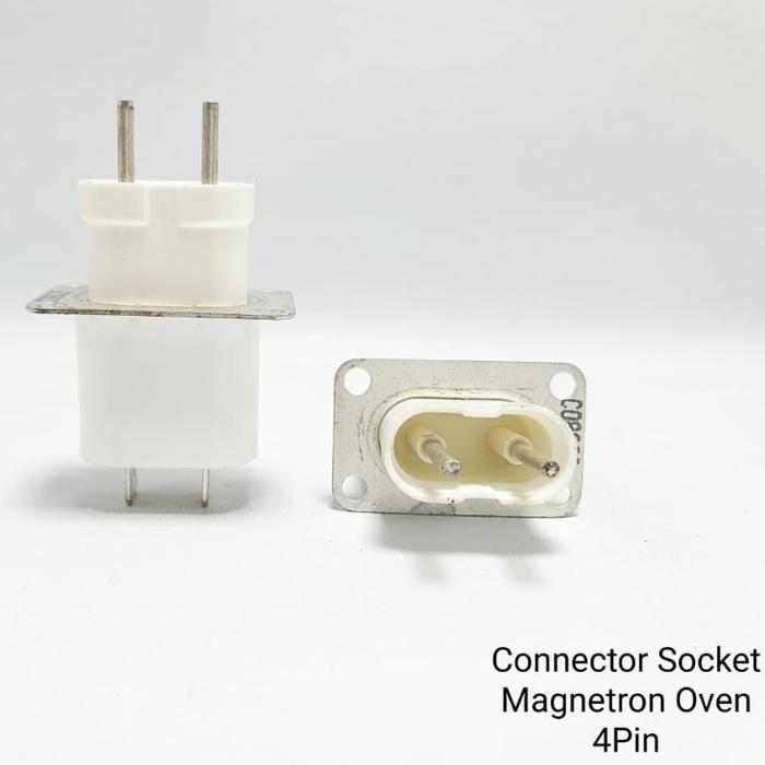 Jual CONNECTOR MAGNETRON MICROWAVE OVEN 4 PIN / KONEKTOR SOKET 4 PIN ...