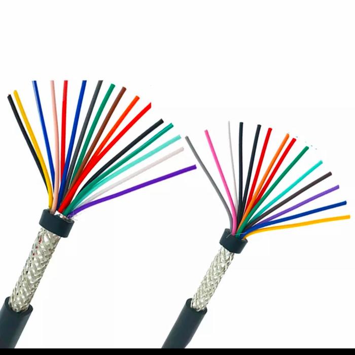 Jual Multi core shielded cable 22AWG, 20AWG,18AWG, 2/4/6/20 Core RVVP ...