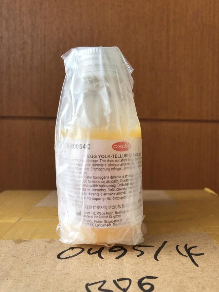 Jual Egg Yolk Tellurite Emulsion Oxoid SR0054C - Jakarta Pusat - M T B ...