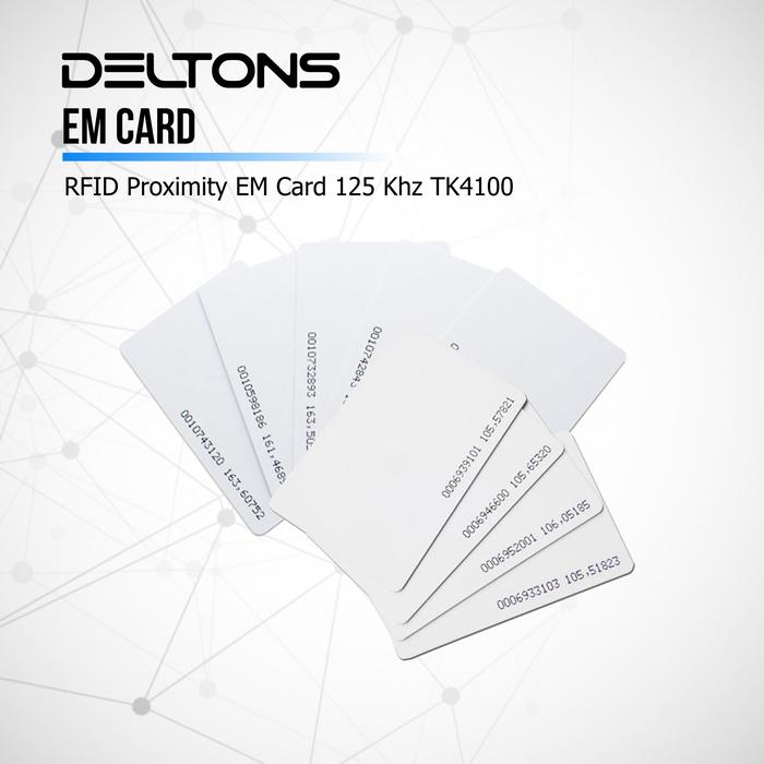 Jual Kartu Proximity RFID EM Card 125KHz - Kota Tangerang - DELTONS ...