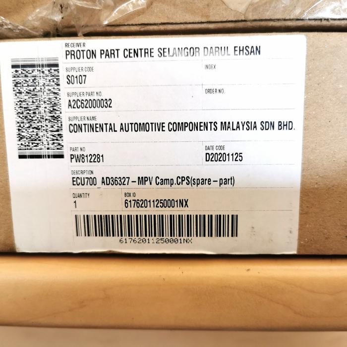 Jual ECU Proton Exora Manual Original - Jakarta Barat - Koperasi ...