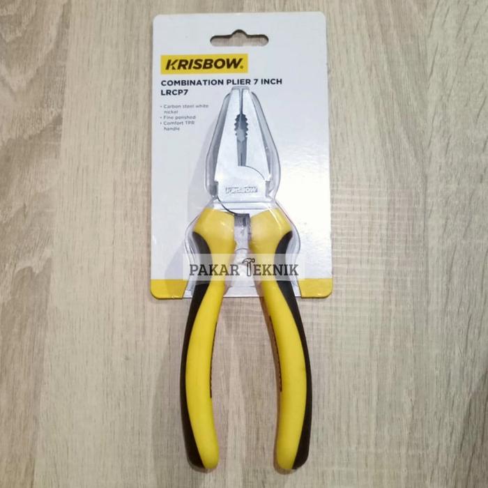 Jual Tang Kombinasi 7 inch / Combination Plier 7" Krisbow - Jakarta Barat - Pakar Teknik store ...