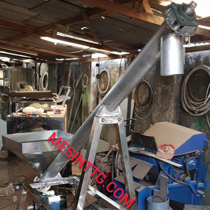 Jual Mesin screw conveyor panjang 2,5m tinggi 1,65m - Kota Malang ...