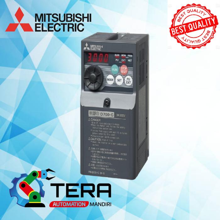 Jual Inverter Mitsubishi FR-D720S-0.75K 0.75kw READY STOK - Jakarta Utara - Tera Automation ...