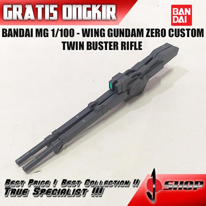 Promo BANDAI MG 1/100 WING GUNDAM ZERO CUSTOM TWIN BUSTER RIFLE 2ND ...