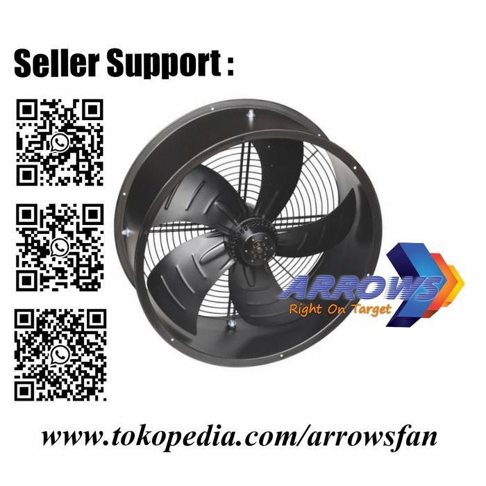 Jual Axial Fan 16 Inch Axial Rotor Fan 16 Inch Axial Fan YWFT 400 Drum ...