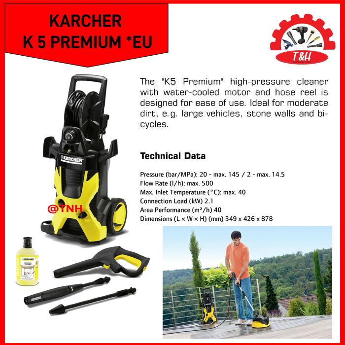 Jual Karcher K 5 Premium | K5 Premium | High Pressure Cleaner - Jakarta Barat - Tools Hardware ...