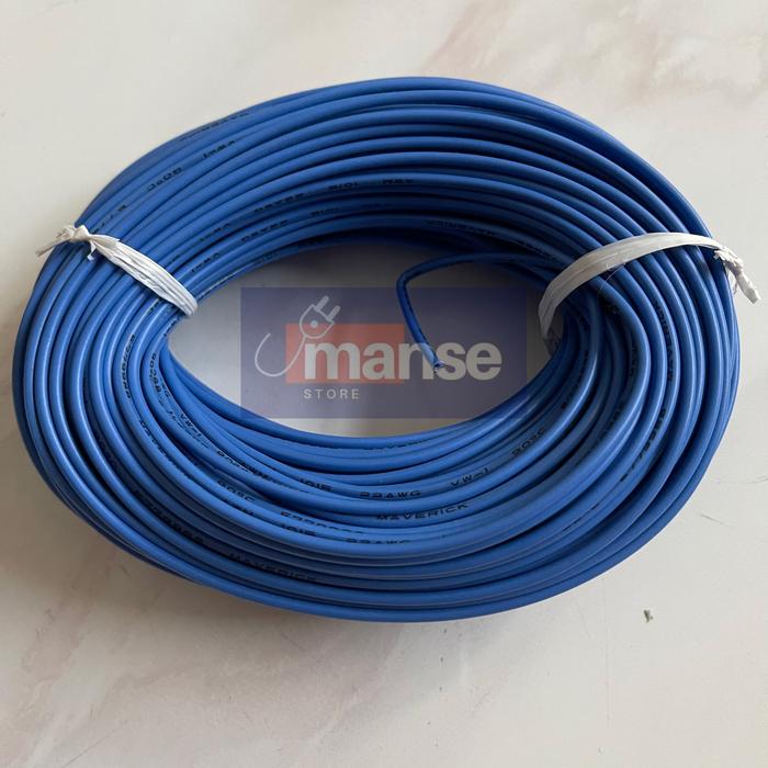 Jual Kabel AWG-22 Serabut AWG 22 50m / 22awg Cable (isi 50 meter) - Biru - Jakarta Barat - manse ...